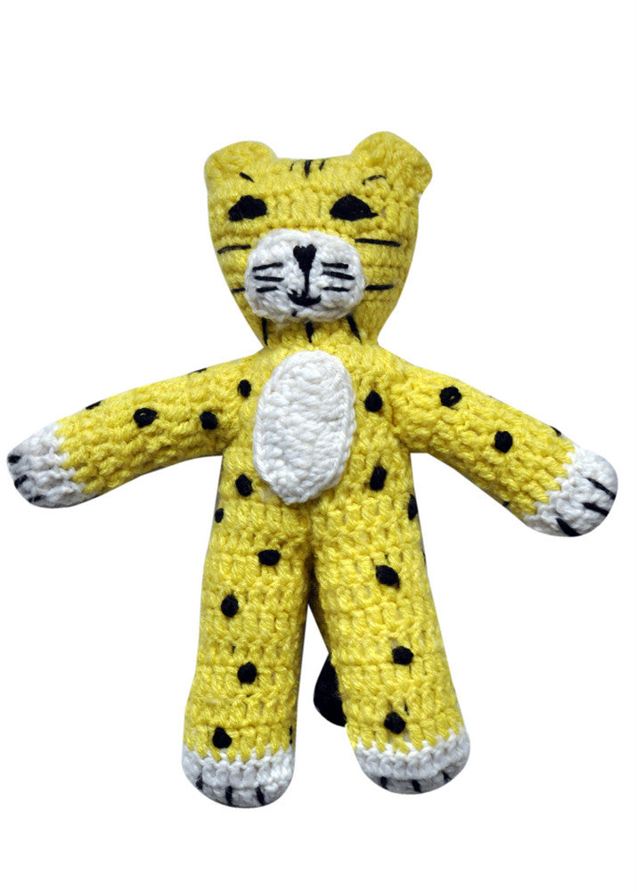 Leopard Handmade Crochet Toy — polly & other stories