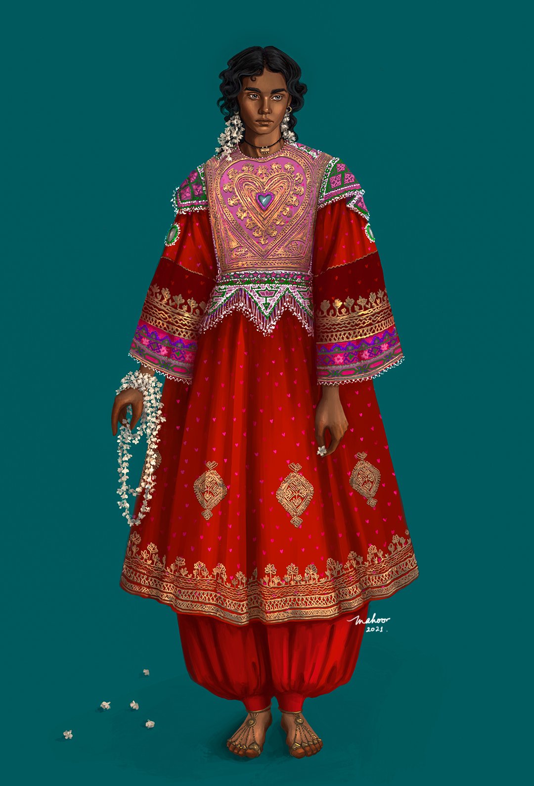 Gul (A5 Print) — polly & other stories