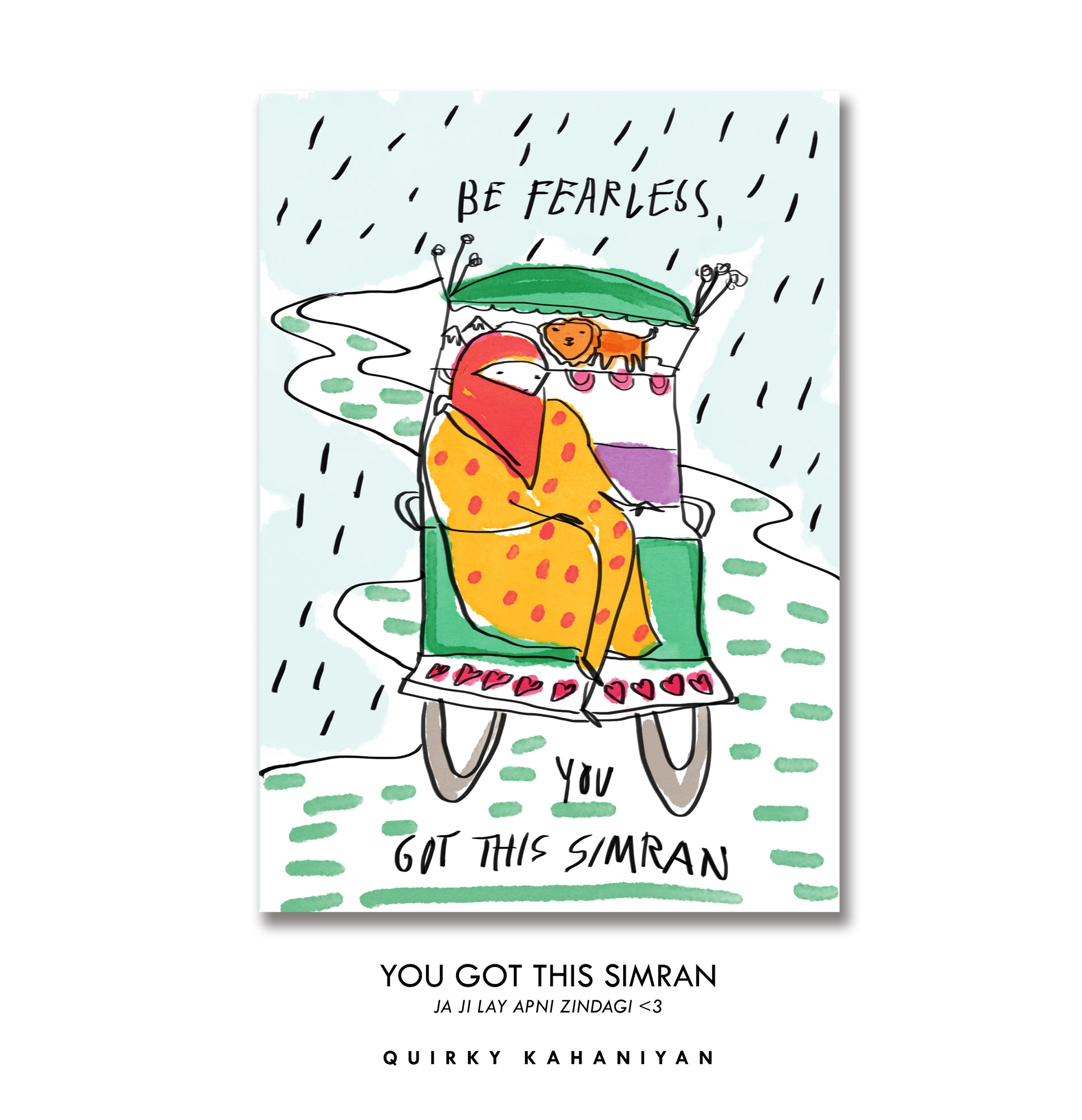 Simran - Card — polly & other stories